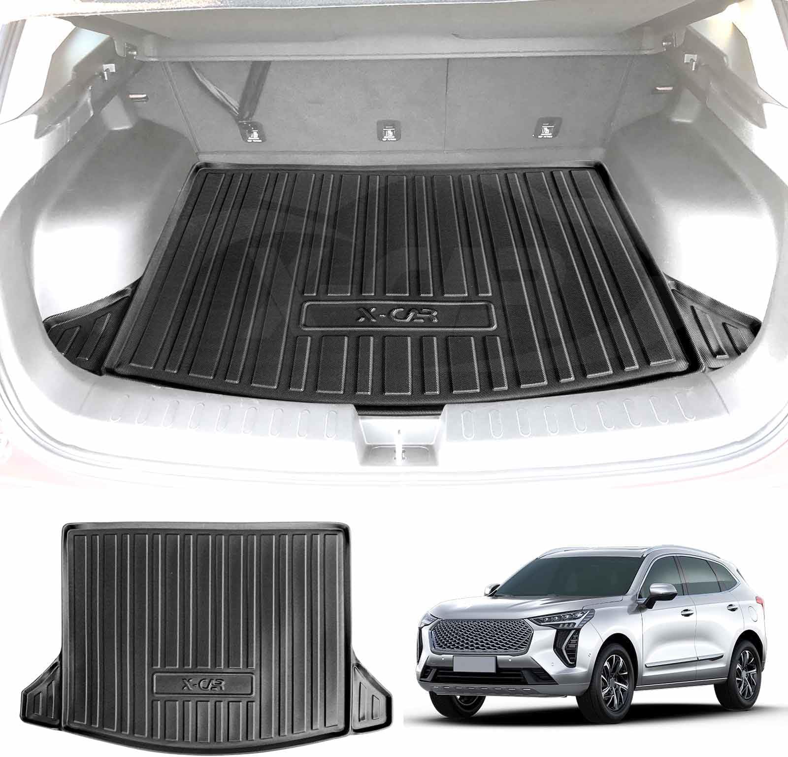 X-CAR Heavy Duty Trunk Cargo Mat Boot Liner Luggage Tray Compatible ...