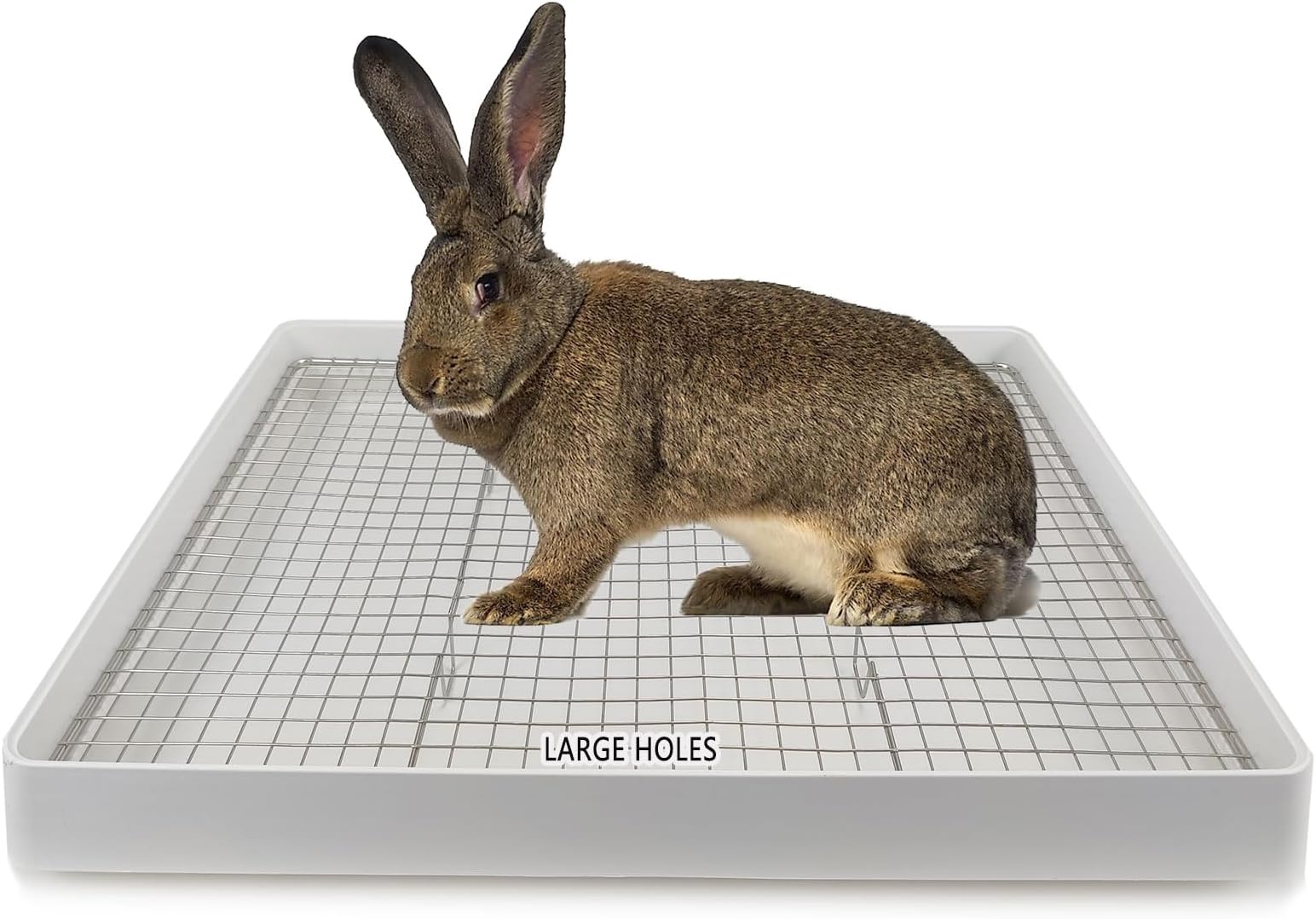 Amazon.com : Oncpcare 22x18 Super Large Rabbit Litter Box with 2 Grates ...