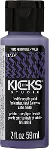 Amazon.com: Kicks Studio, Periwinkle 2 fl oz Acrylic Leather Paint for ...