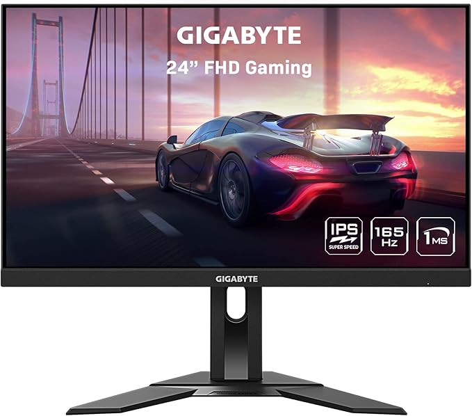 Gigabyte Monitor G24F 2 LED, 60.5 cm (23.8), 2xHDMI, 1xDP, 1920 x 1080 ...