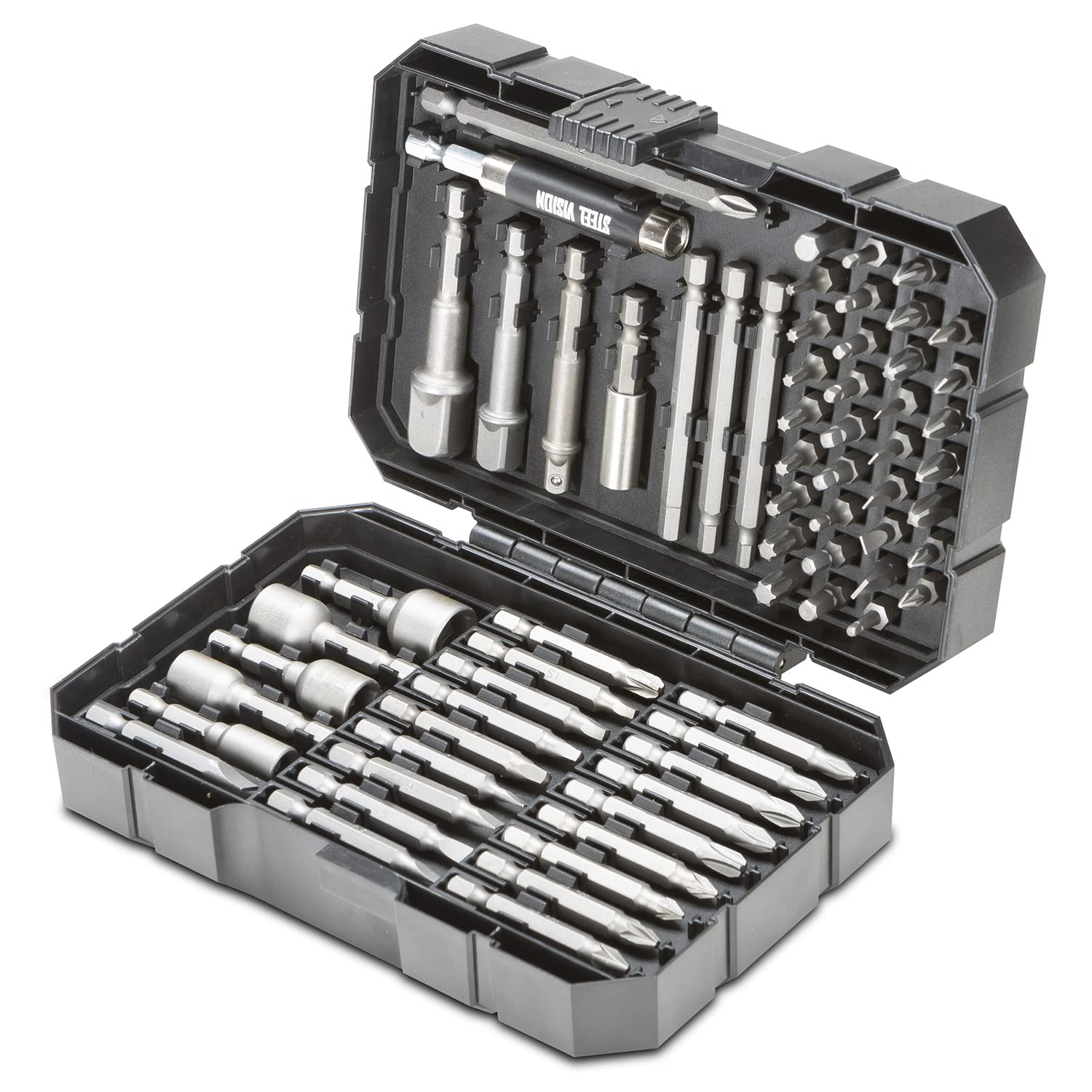 Steel Vision Tools 67-Piece Multi-Purpose Bit Set – Phillips, Pozi ...