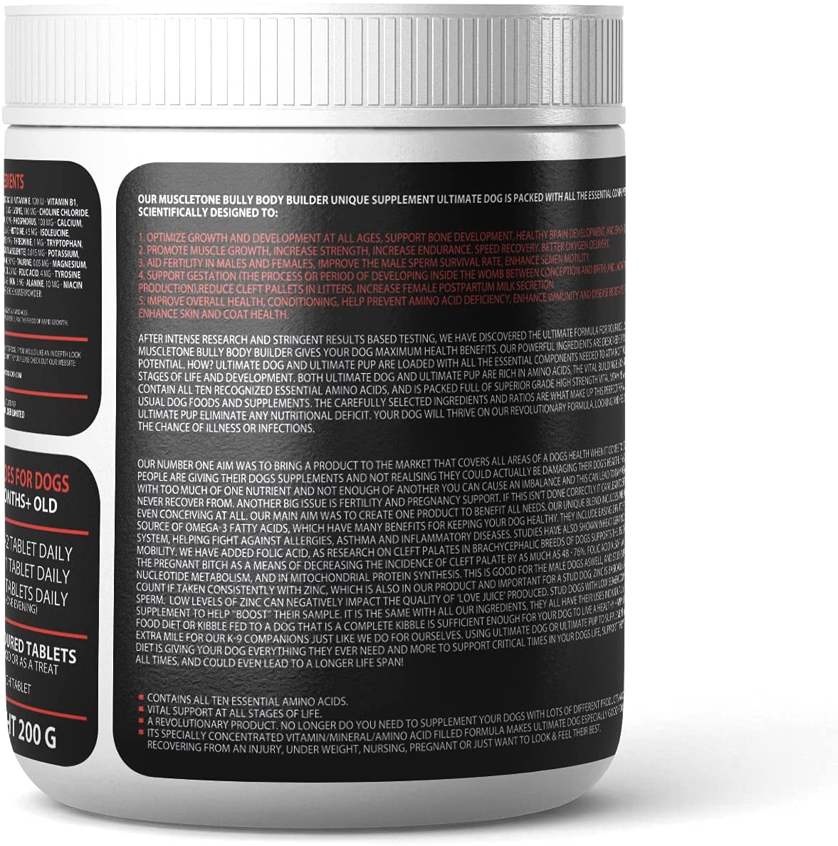 Buy Dog Supplement – MB Bodybuilder Ultimate Dog -all in one ...