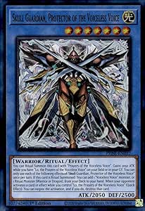 Amazon.com: YU-GI-OH! Skull Guardian, Protector of The Voiceless Voice ...