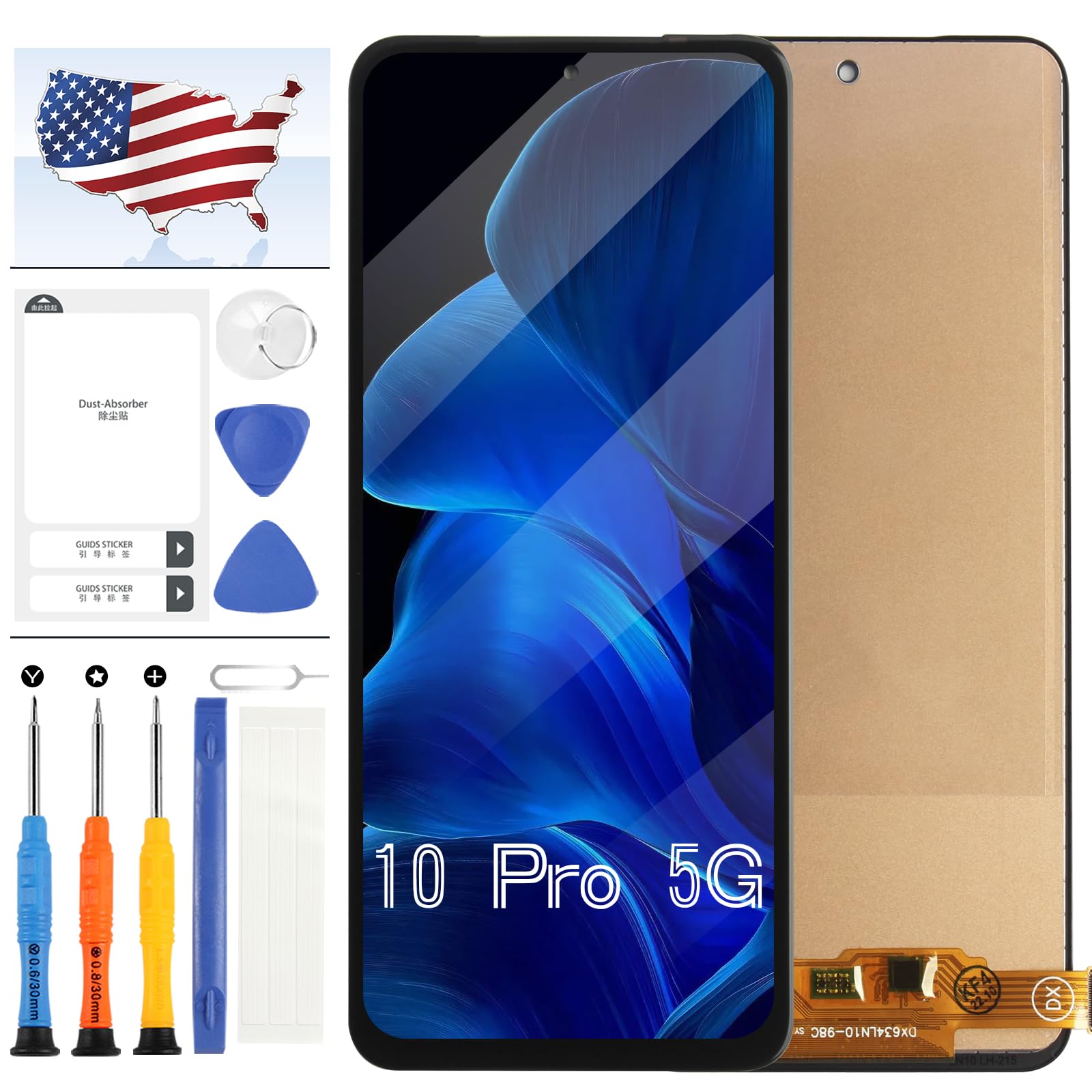 Amazon.com: AMOLED for OnePlus 10 Pro 5G/10 Pro Screen Replacement for ...