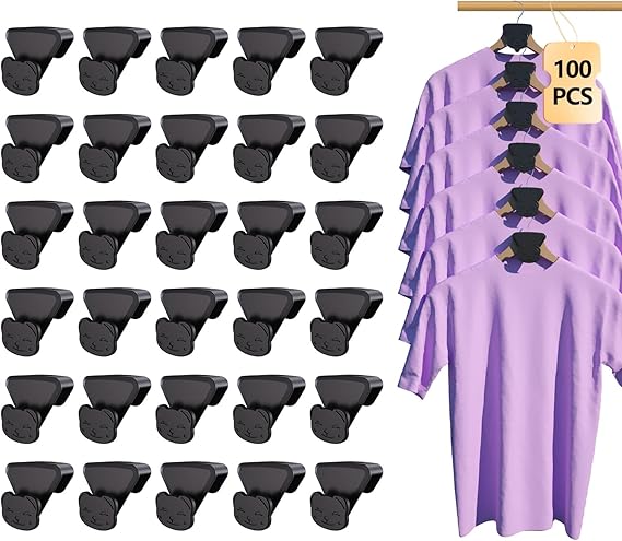 Amazon.com: LIZMSIE 100PCS Space Saving for Hangers, Space Savers Bear ...