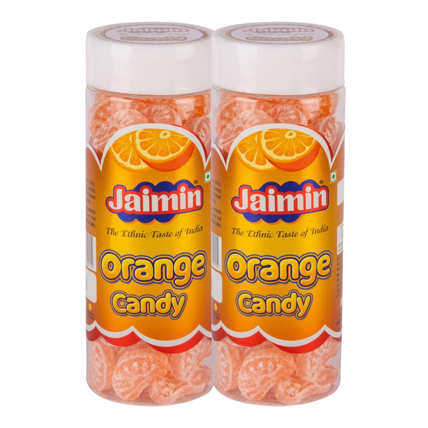 Jaimin Orange Candy – 150gm (Pack of 2) | Tangy, Sweet & Fruity Flavors ...