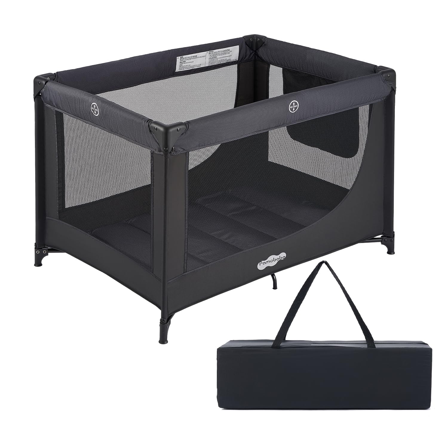 Amazon.com : Pamo Babe Compact Pack and Play - Portable Crib for Baby ...