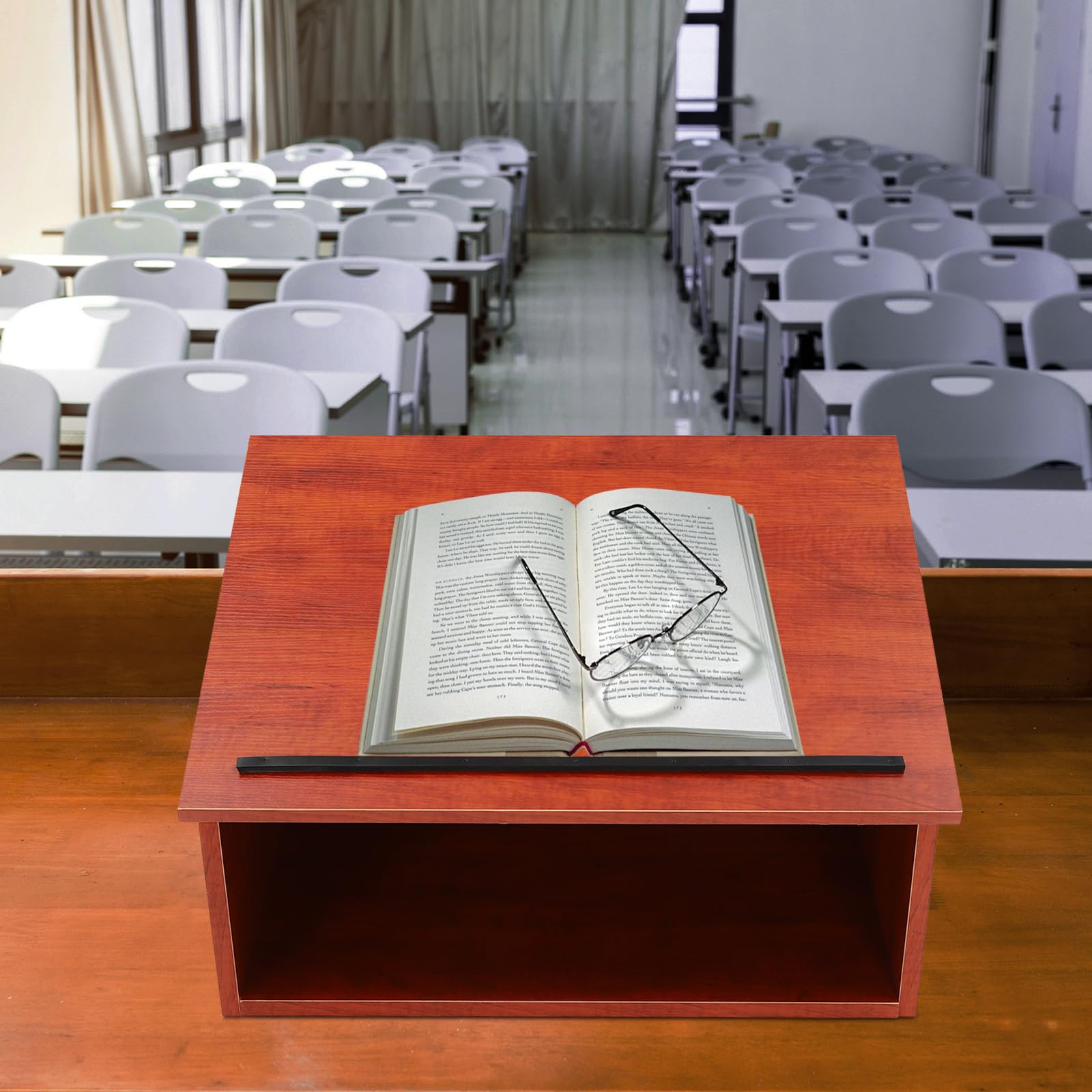 Table Top Podium Desktop Lectern Tabletop Podium Portable Lectern Book ...