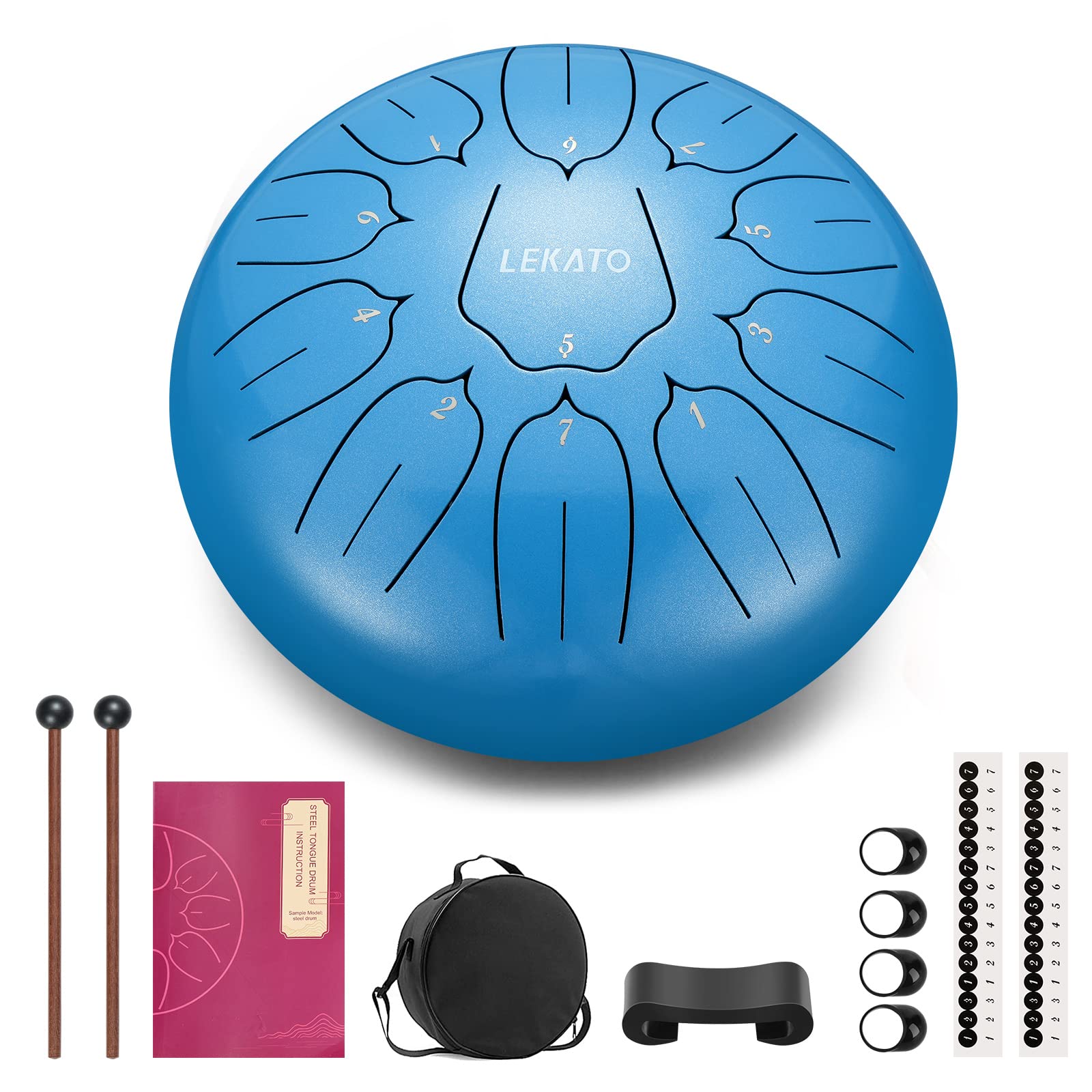 Hang Drum Come Suonare Handpan 12 Note Handpan Da 22 Pollici, Re Minore ...
