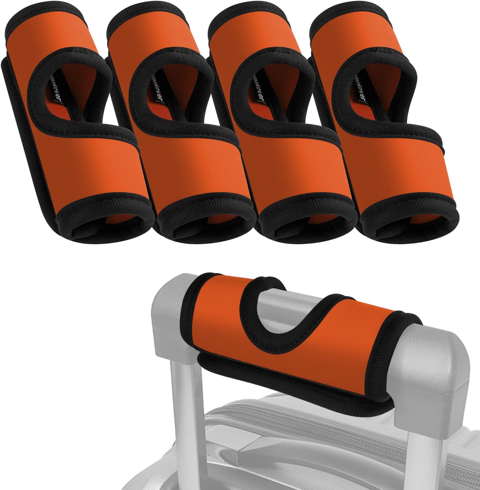 Amazon.com: 5 Pcs Neoprene Large Luggage Handle Wrap Handle Grip ...