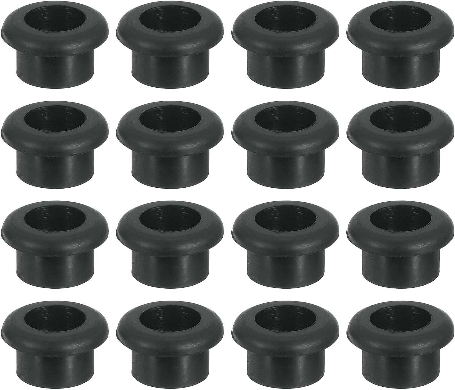 Amazon.com: uxcell T Type Rubber Grommet, 16 Pcs 14mm Mount Dia, Round ...