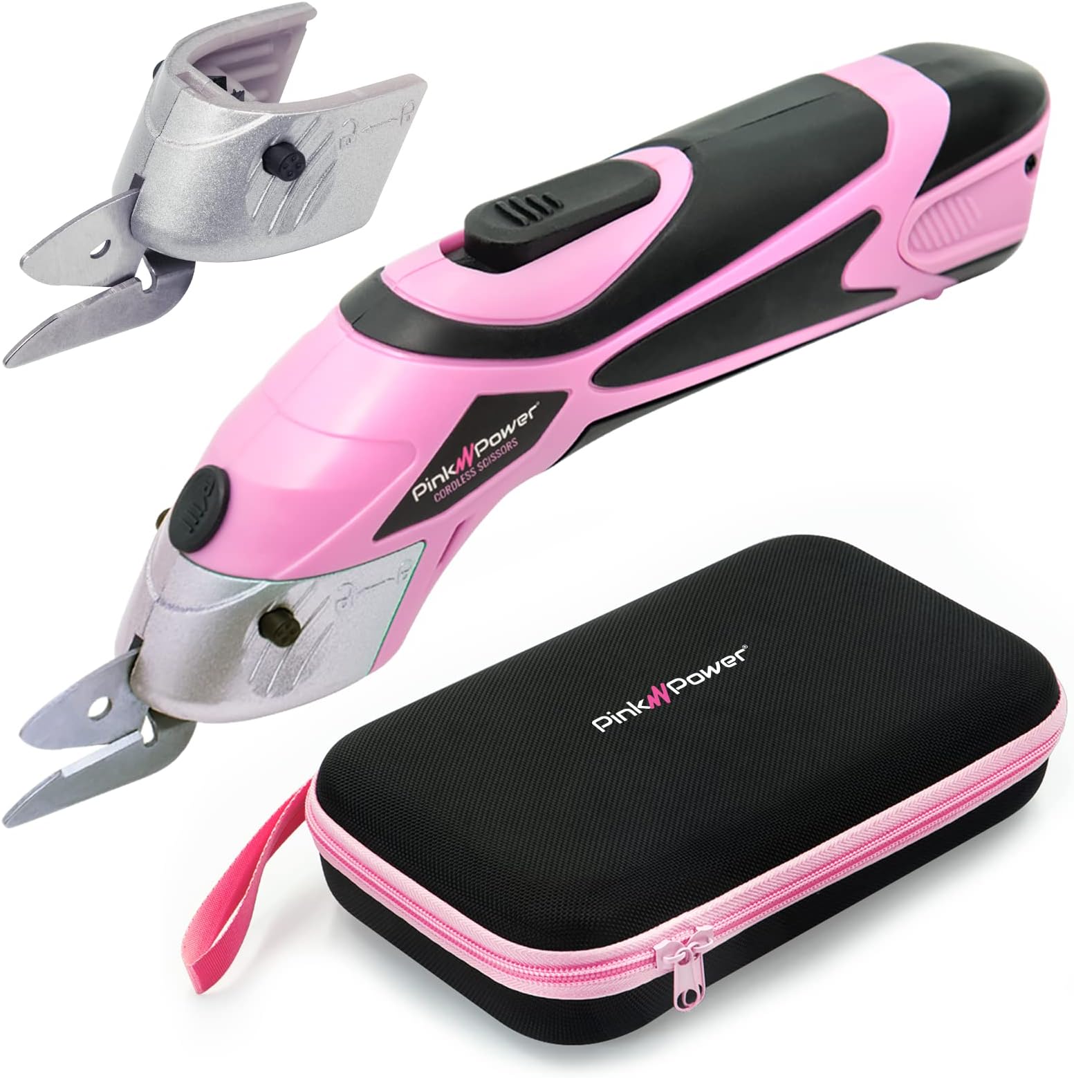 Madam Sew Cordless Electric Scissors for Cutting Fabric | Heavy Duty ...