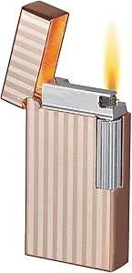 Amazon.com: Visol Zebra Flint Lighter Traditional Flame Refillable Gas ...