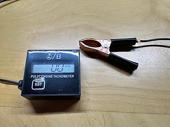 Amazon.com: Chainsaw Tachometer-Digital Tachometer Tach Gauge Small ...