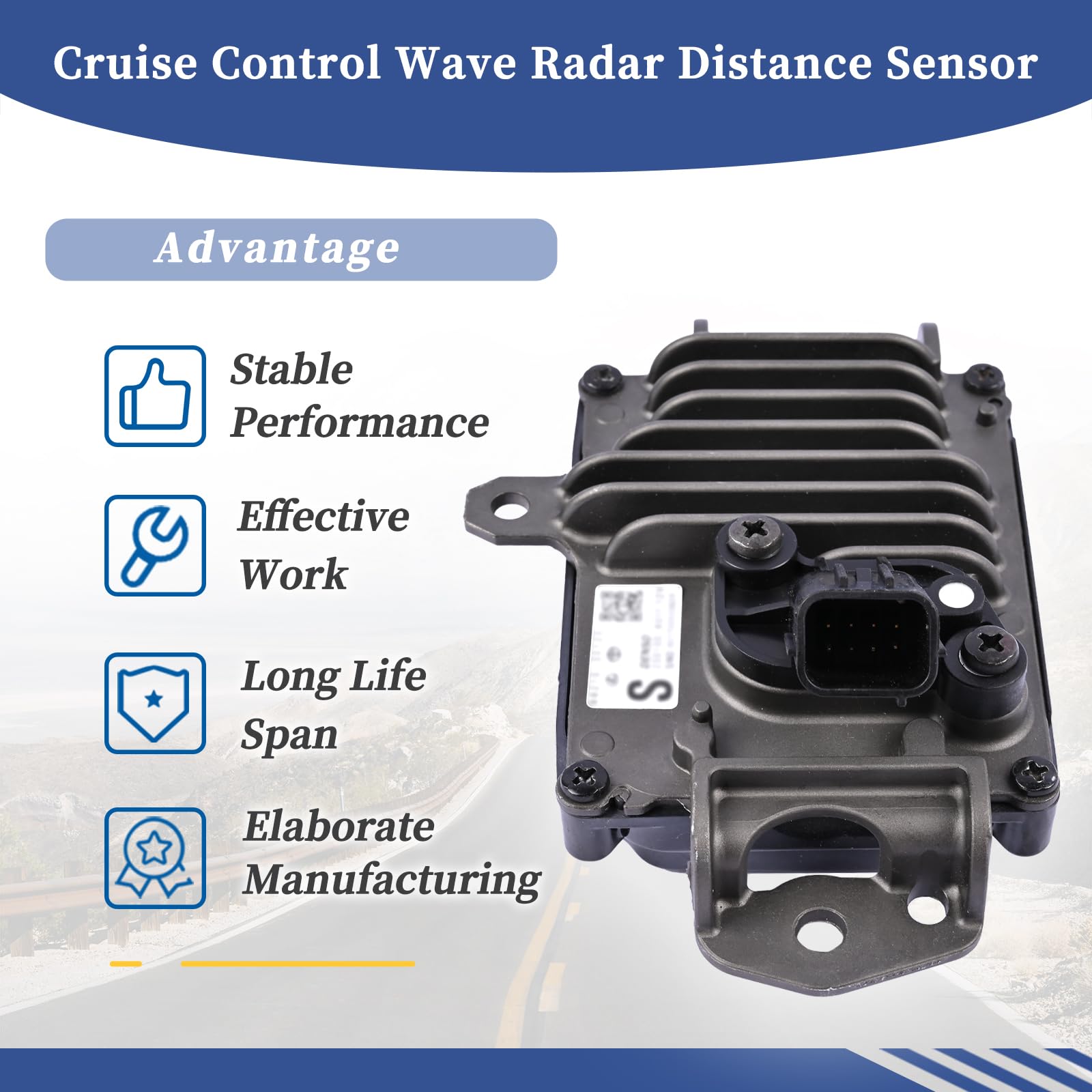 Cruise Control Wave Radar Sensor For Toyota Corolla RAV4 Prius 88210...