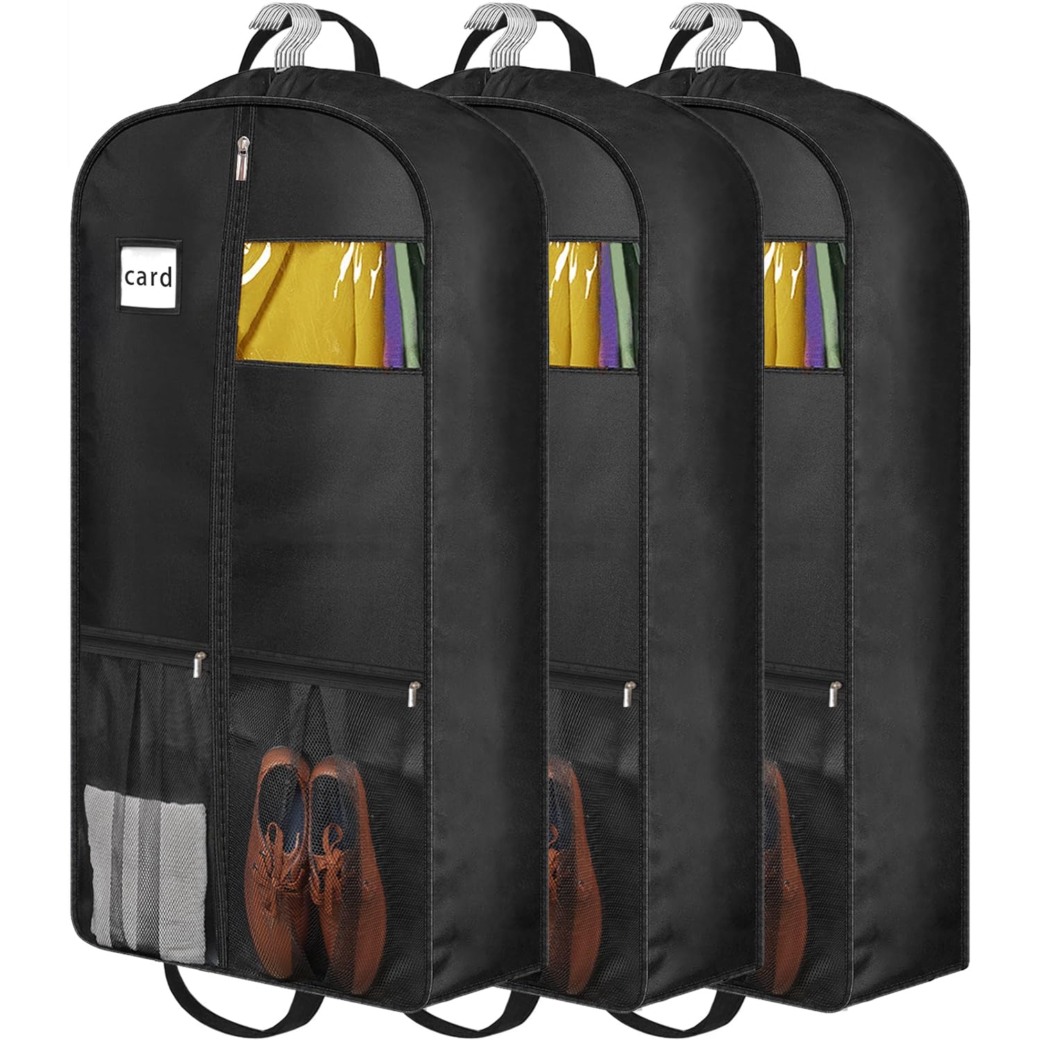 STEPONE 6.5" Gussetes Garment Bags for Travel, 43" Gussetes Suit Bags ...