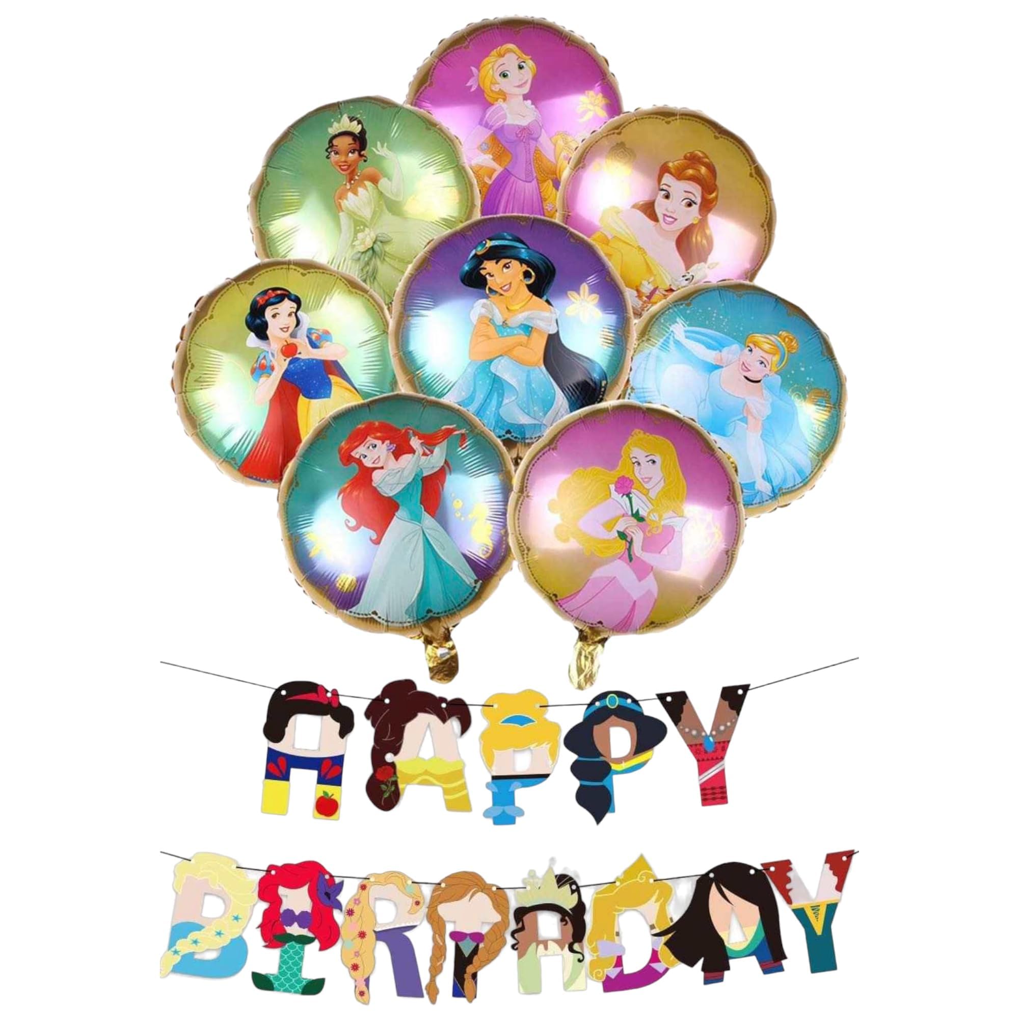 Princess Balloons For Birthday Party Princess Birthday Decorations For ...