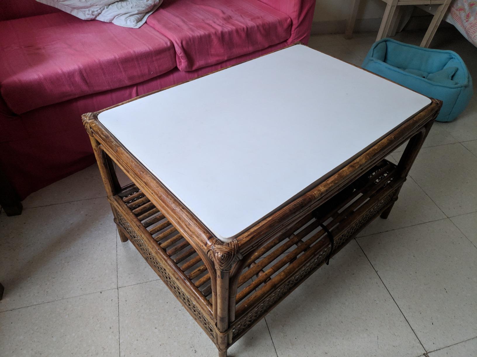 Table Top Both Side Mica Laminated Glossy Finish for Centre/Coffee ...