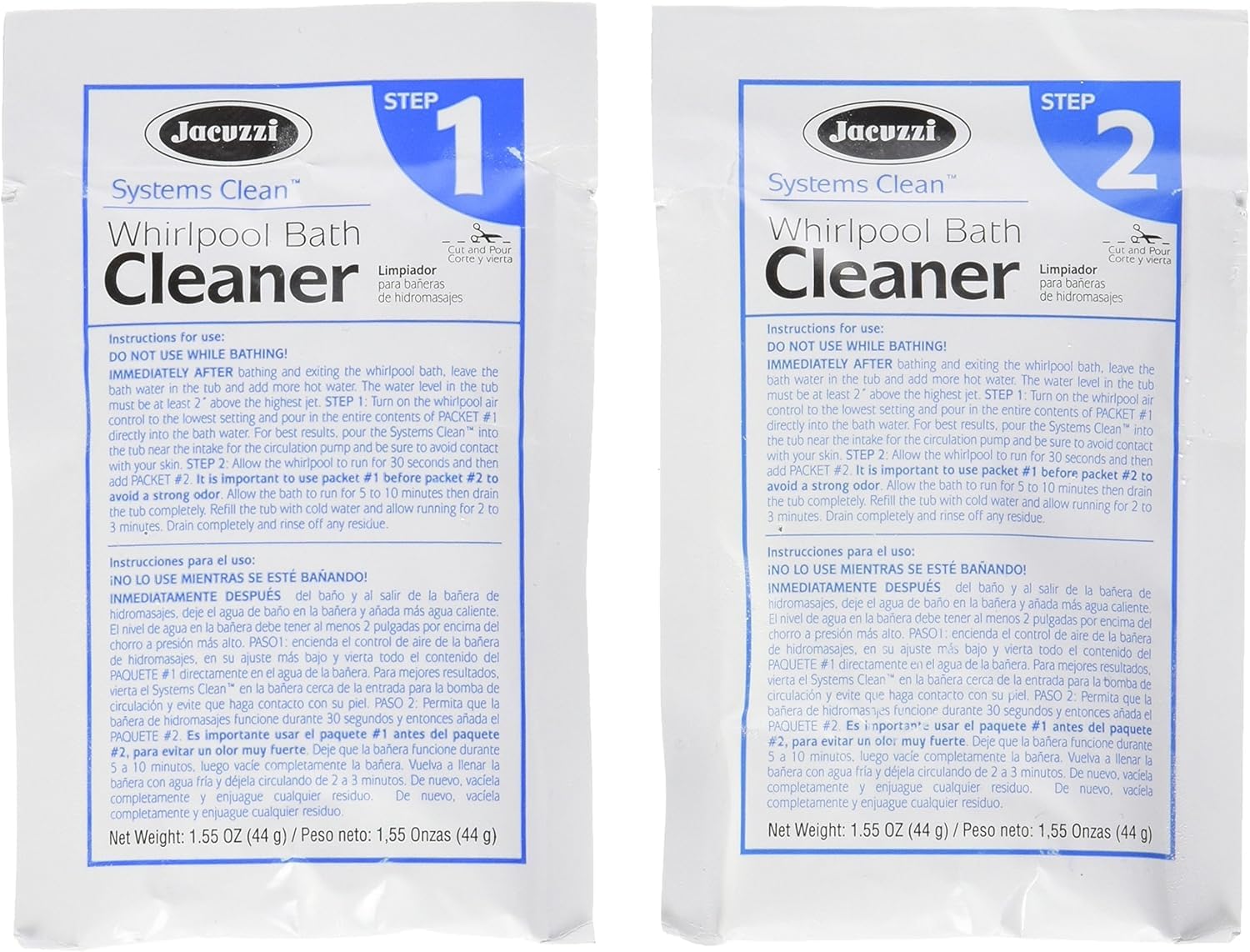 Amazon.com: Jacuzzi T627000 Systems Clean Whirlpool Bath, Cleaning ...