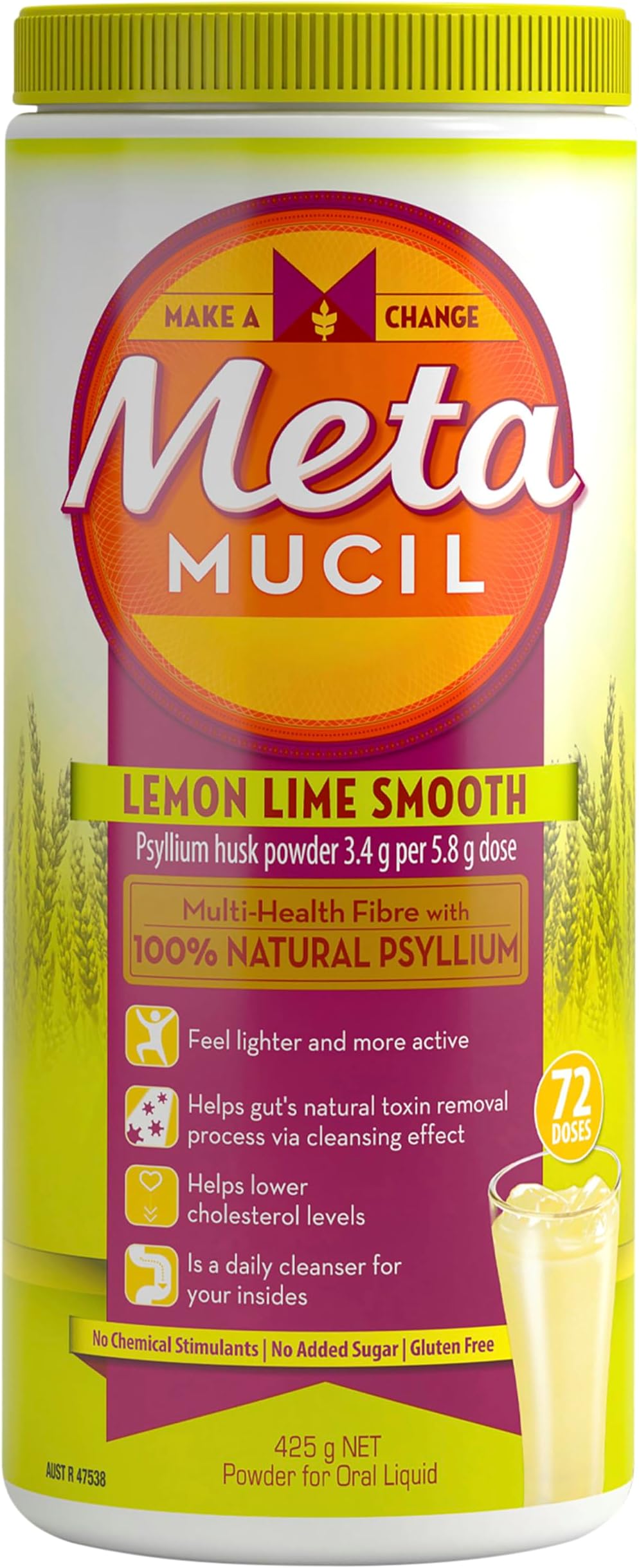 Amazon.com: METAMUCIL Powder with NO Added Sweetener, 283g