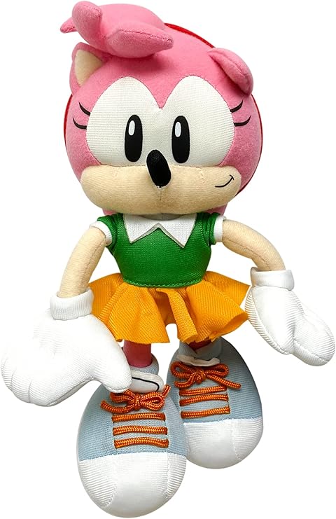 Amazon.com: GE Animation Sonic the Hedgehog: Classic Amy Plush : Toys ...