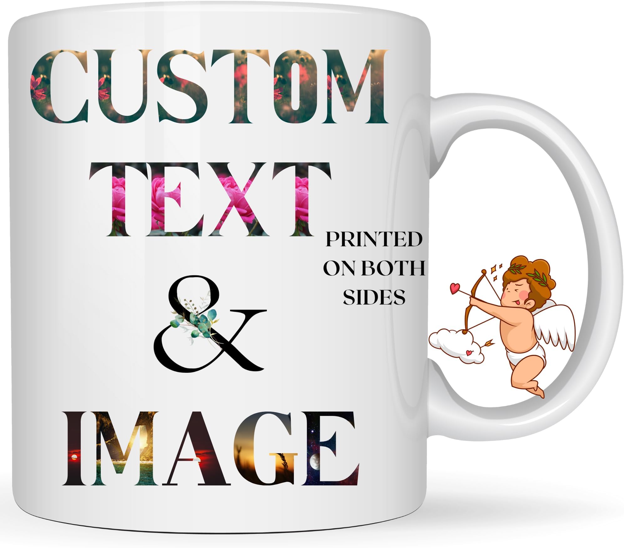 Amazon.com: Custom Mug Personalized Photo Mug 11oz on Both Side Custom ...