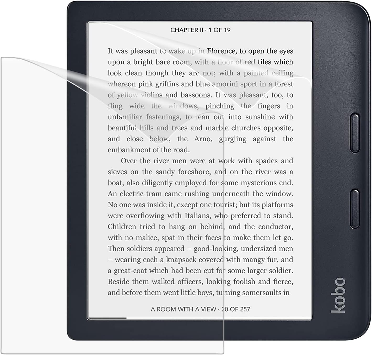 Amazon.com: MoKo 2-Pack Matte Screen Protector Fits Kobo Libra Colour 7 ...