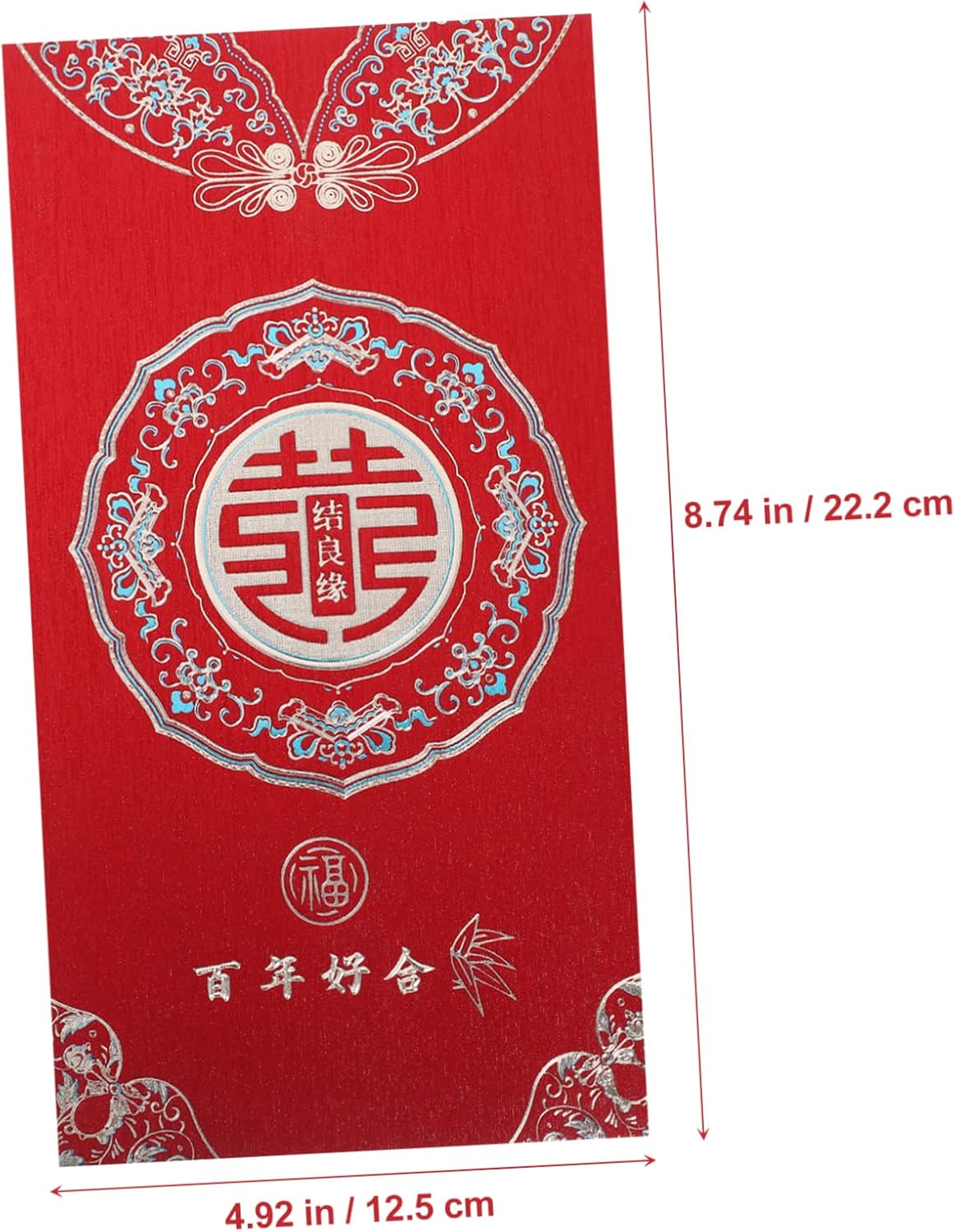 VILLCASE 36 Pcs red envelope bag chinese tradition red packets double ...