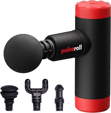 Pulseroll Ignite Mini Massage Gun - Heated Head Included - 6 x Body ...