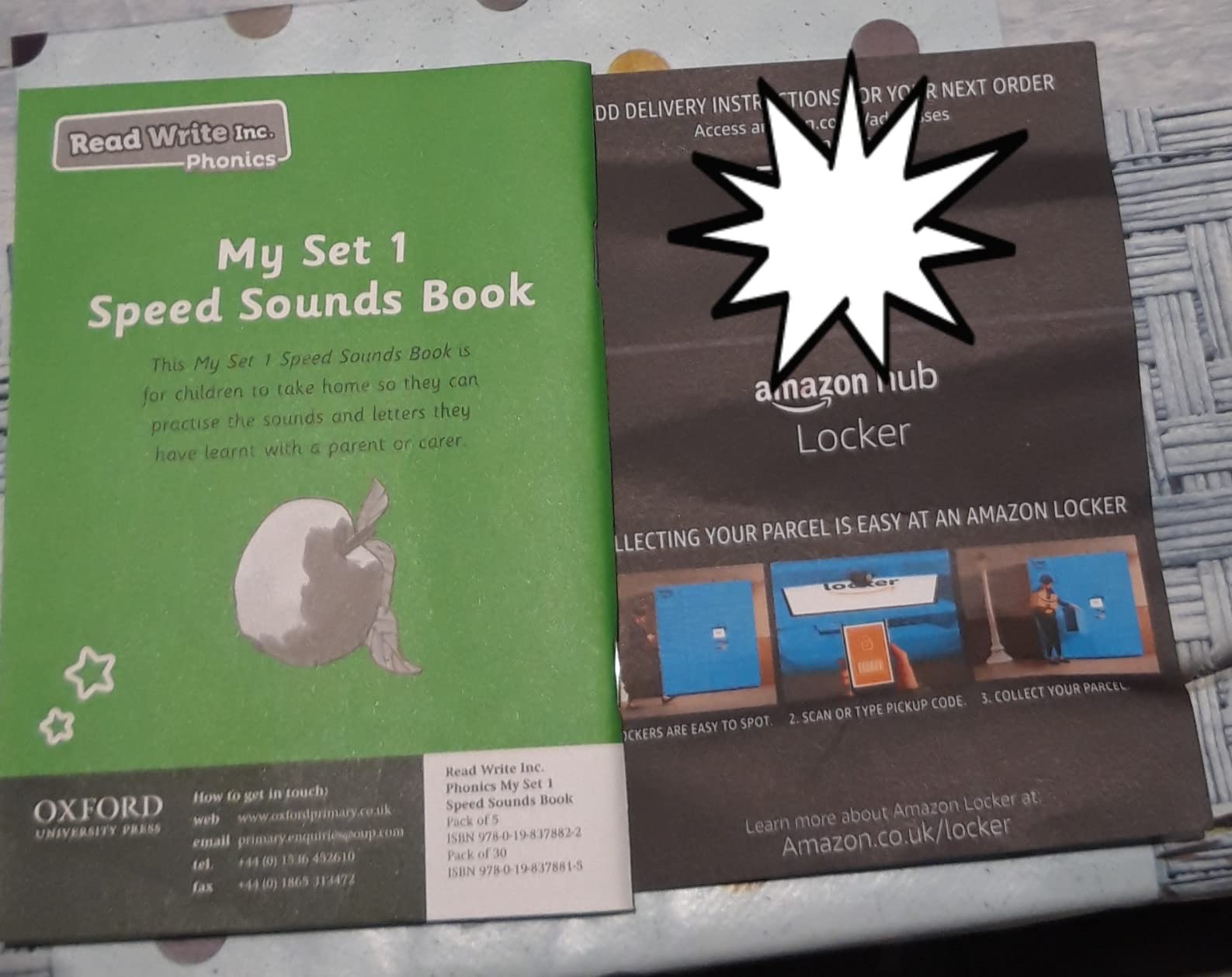Read Write Inc. Phonics: My Set 1 Speed Sounds Book Pack of 5 : Miskin ...