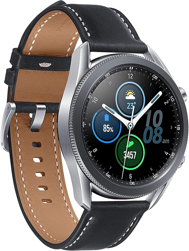 SAMSUNG SM R840 Galaxy Watch 3 45mm Stainless Steel Silver, R840 ...