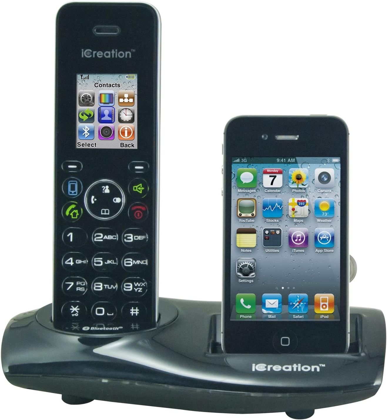 Geemarc Telecom I-650 IFG - Docking Station bluetooth con cordless DECT ...