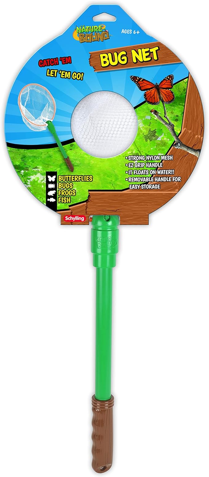 Amazon.com: Nature Bound Butterfly Net Bug Catcher for Kids with ...