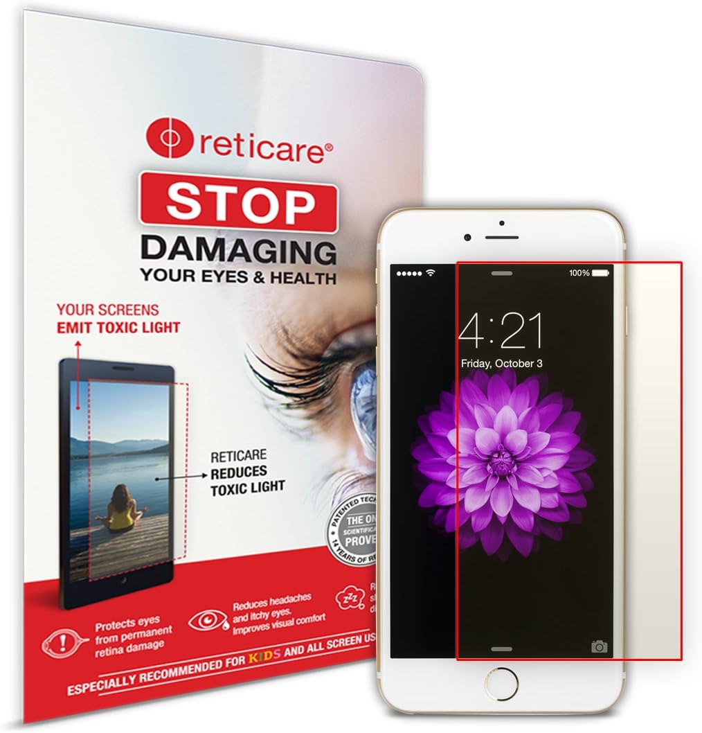 Amazon.com: RETICARE® Eye & Screen Protector for Apple iPhone 7/6S/6 ...