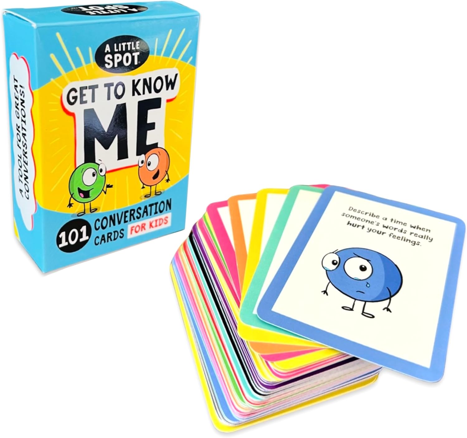 A Little SPOT 101 Get to Know Me Conversation Cards : Diane Alber ...