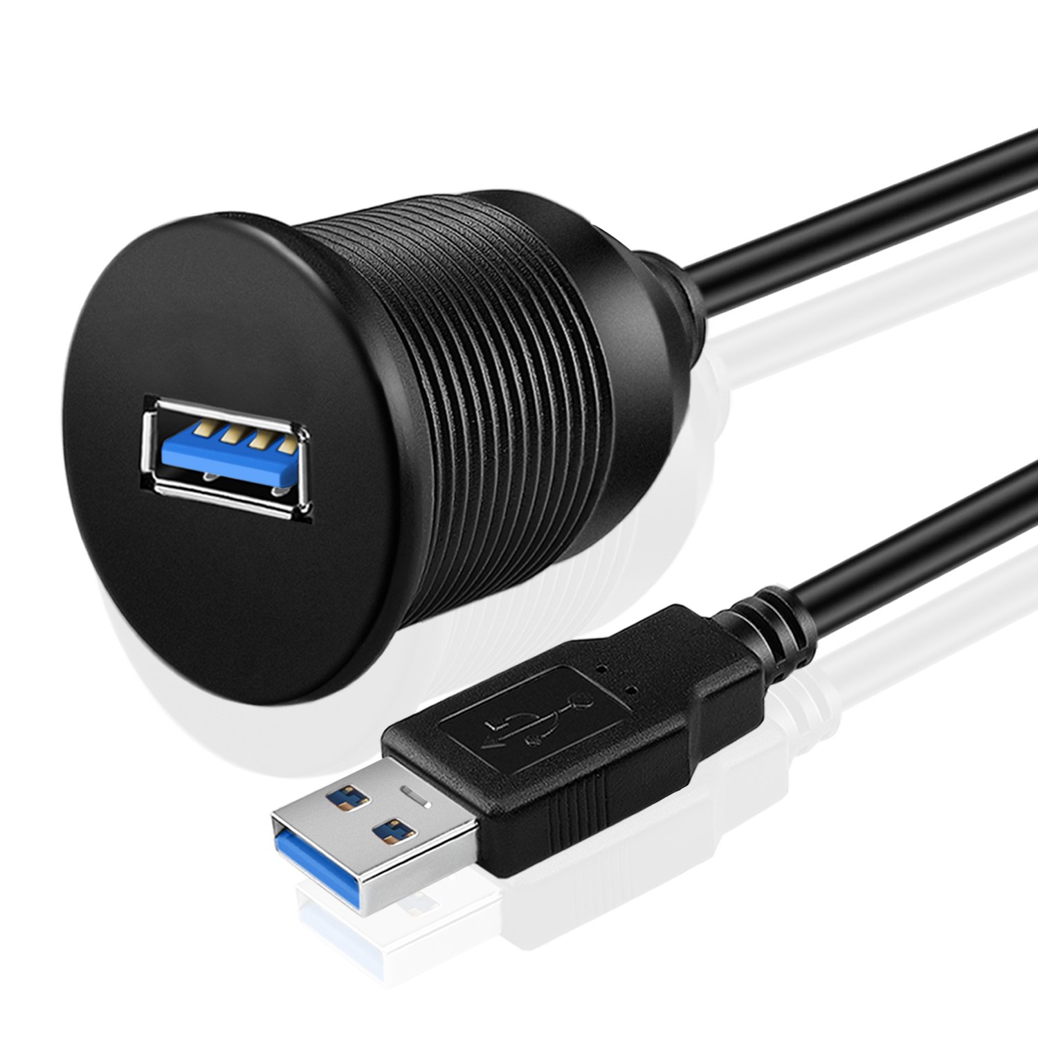 TNP Câble encastré USB 3.0- Rallonge connecteur 1 port USB connecteur ...