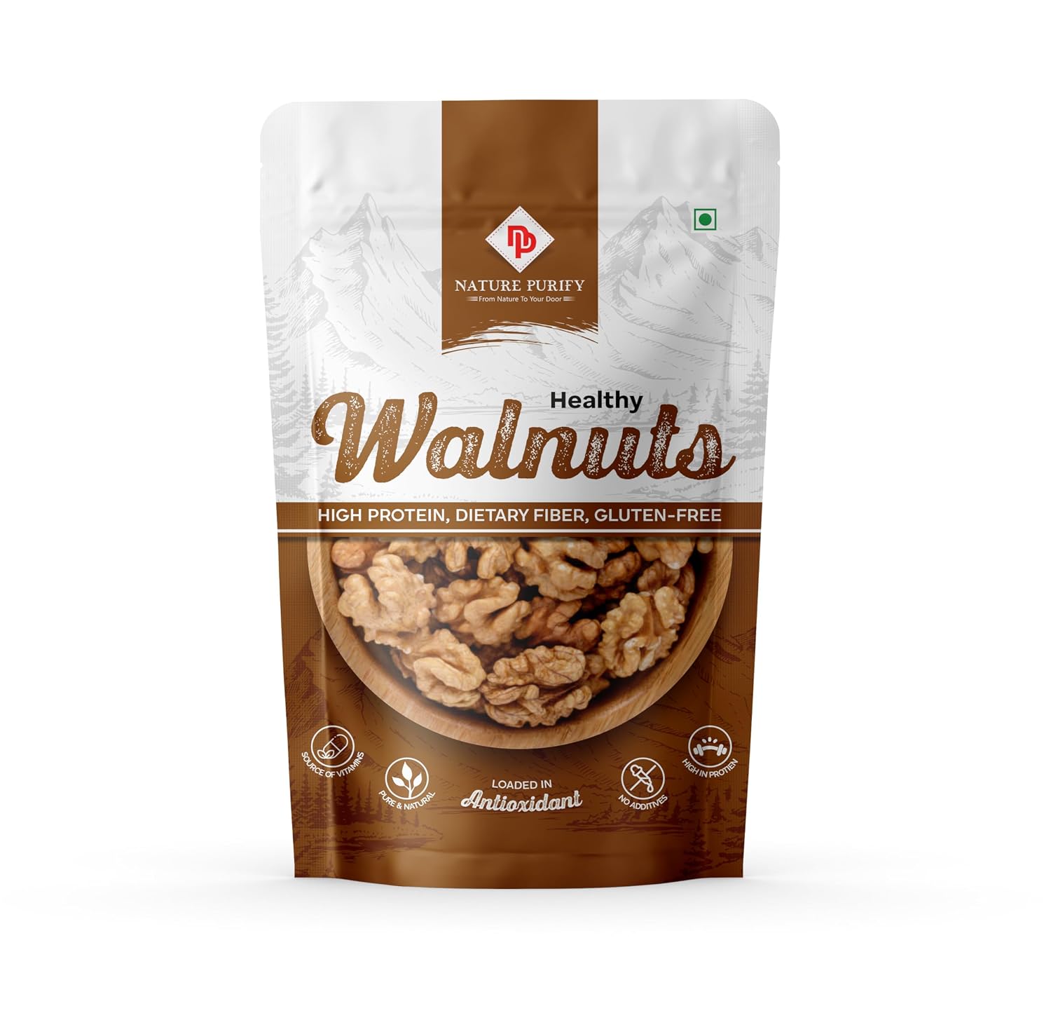 Nature Purify Walnut- High Fiber & Delicious | Fresh & Natural | For ...