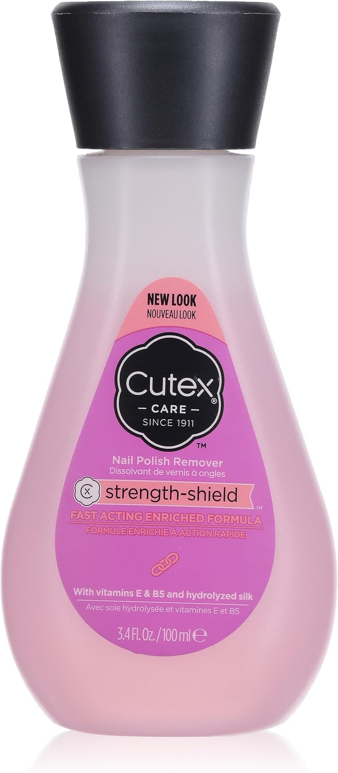 Amazon.com : Cutex Nail Polish Remover Strength-Shield, Acetone Nail ...