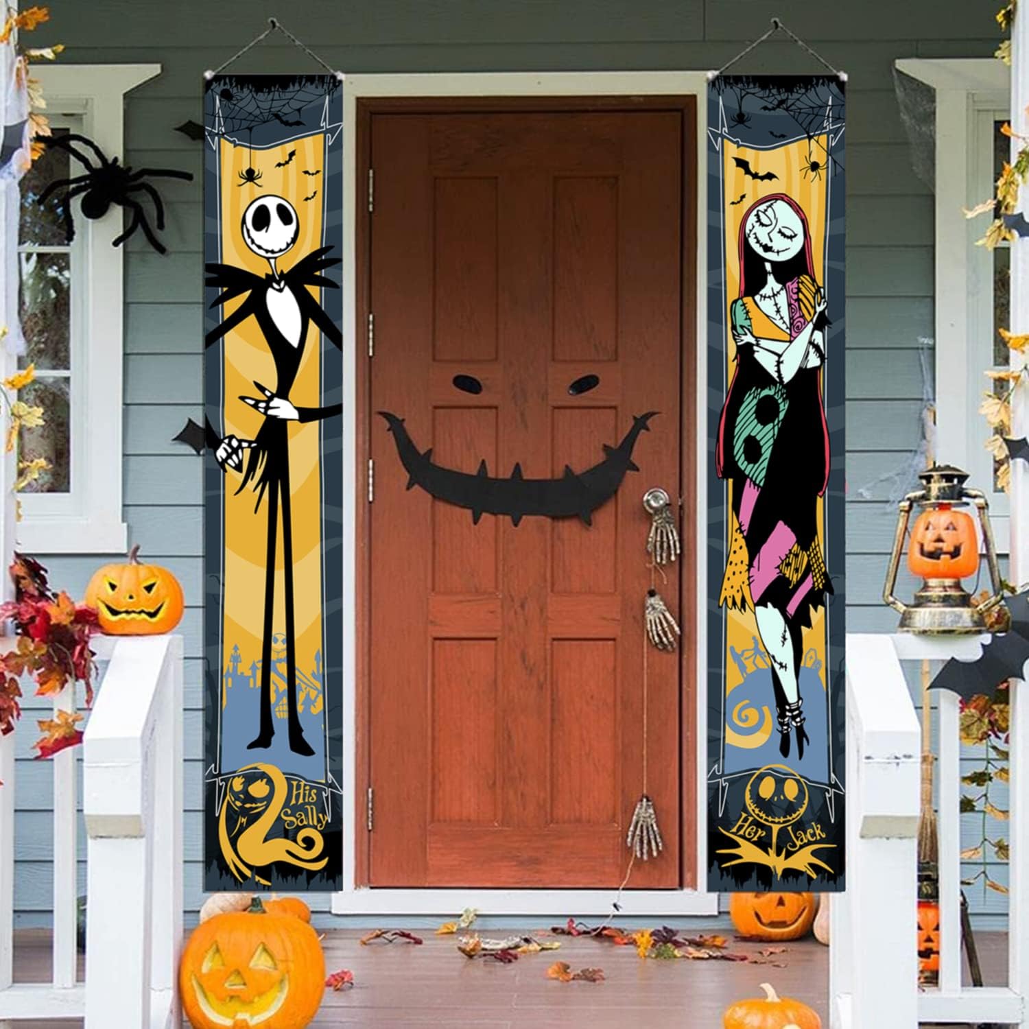 Amazon.com: Jack Skellington Halloween Decorations Outdoor Yard Sign ...