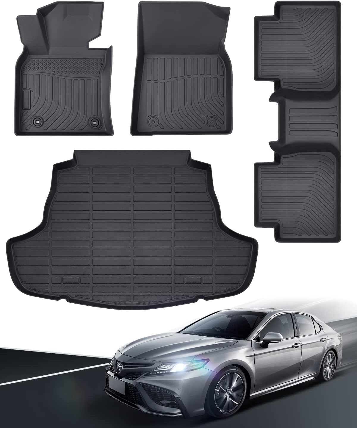 Amazon.com: 2024 2023 for Toyota Camry 8th Floor Mats, 2022 2021 2020 ...