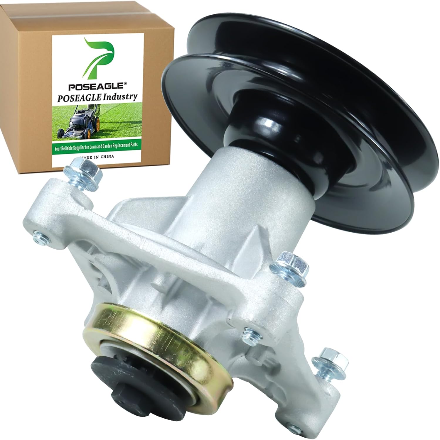 Amazon.com : POSEAGLE 587125201 Spindle with 532174375 Pulley Replace ...
