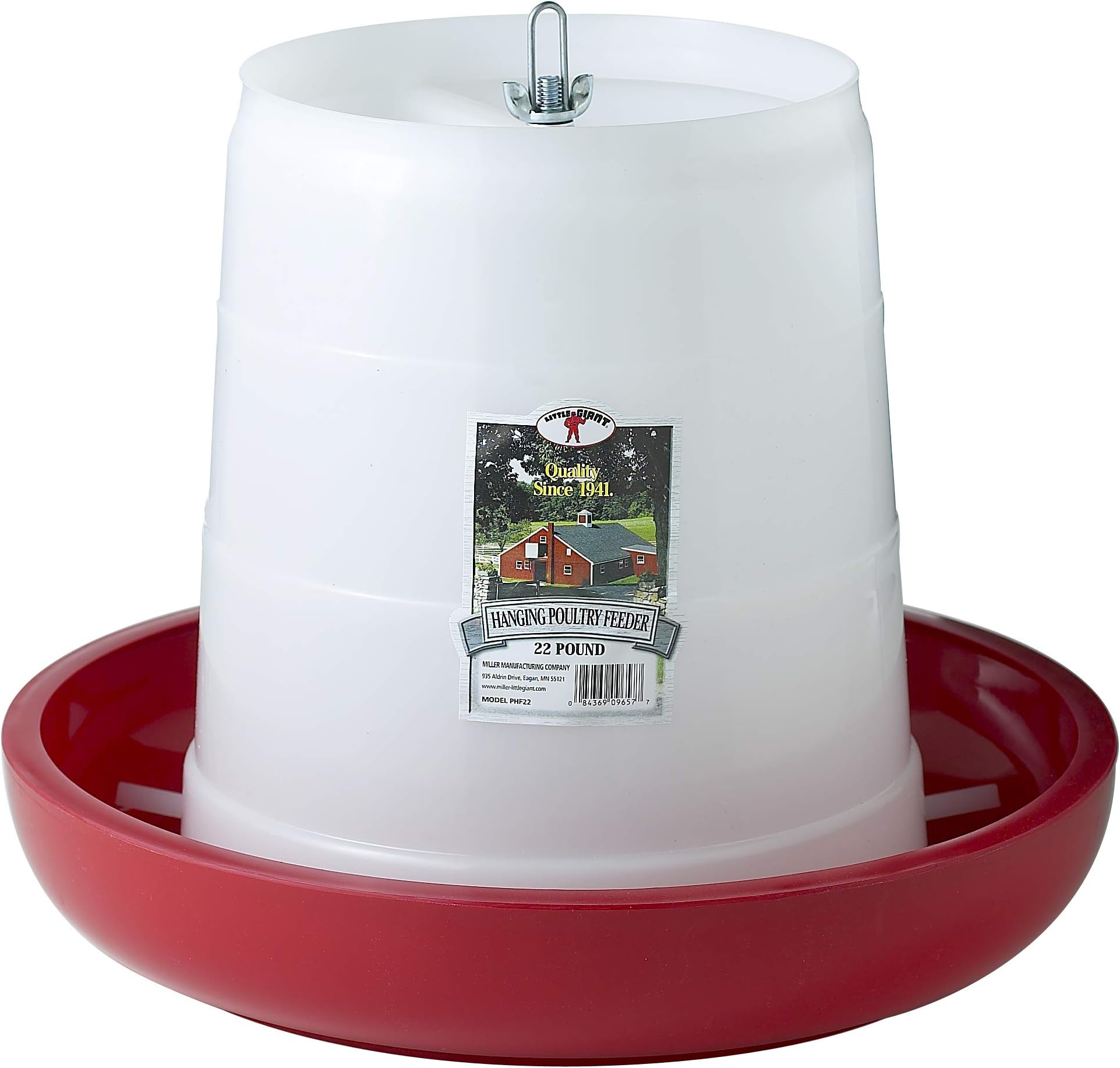 Amazon.com : Little Giant Poultry Feeder Cover (for 22 Pound Hanging ...