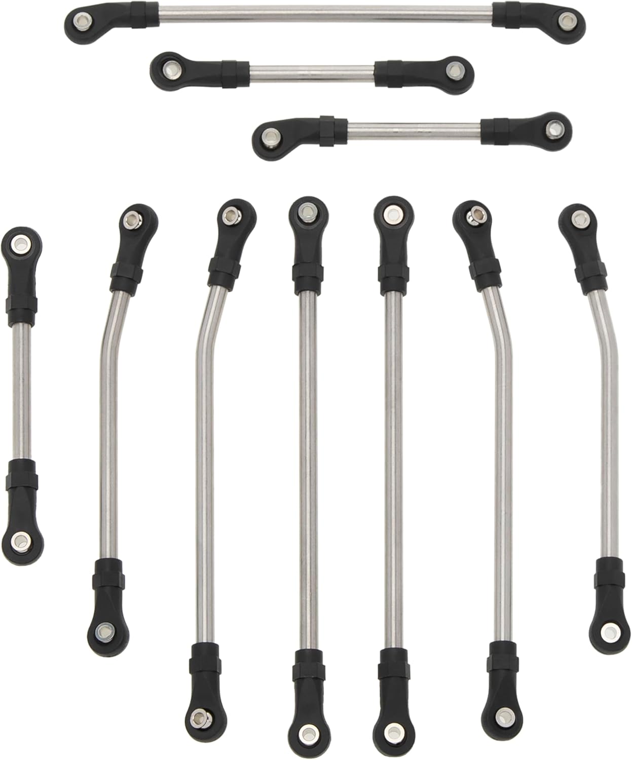 Amazon.com: MEUS RACING TRX4 Links Set 324mm Wheelbase for Traxxas TRX4 ...