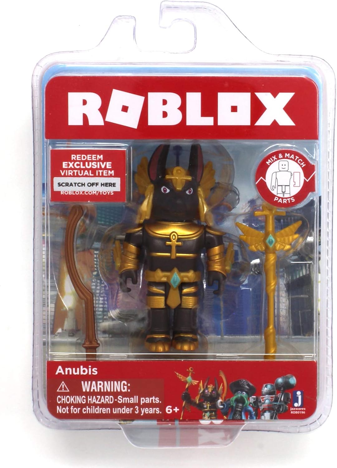 Buy Roblox Anubis Single Figure Core Pack with Exclusive Virtual Item ...