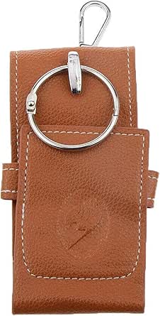 retsamradassaT Brown PU Leather Lucy Keychain Celestial Spirit Gate ...