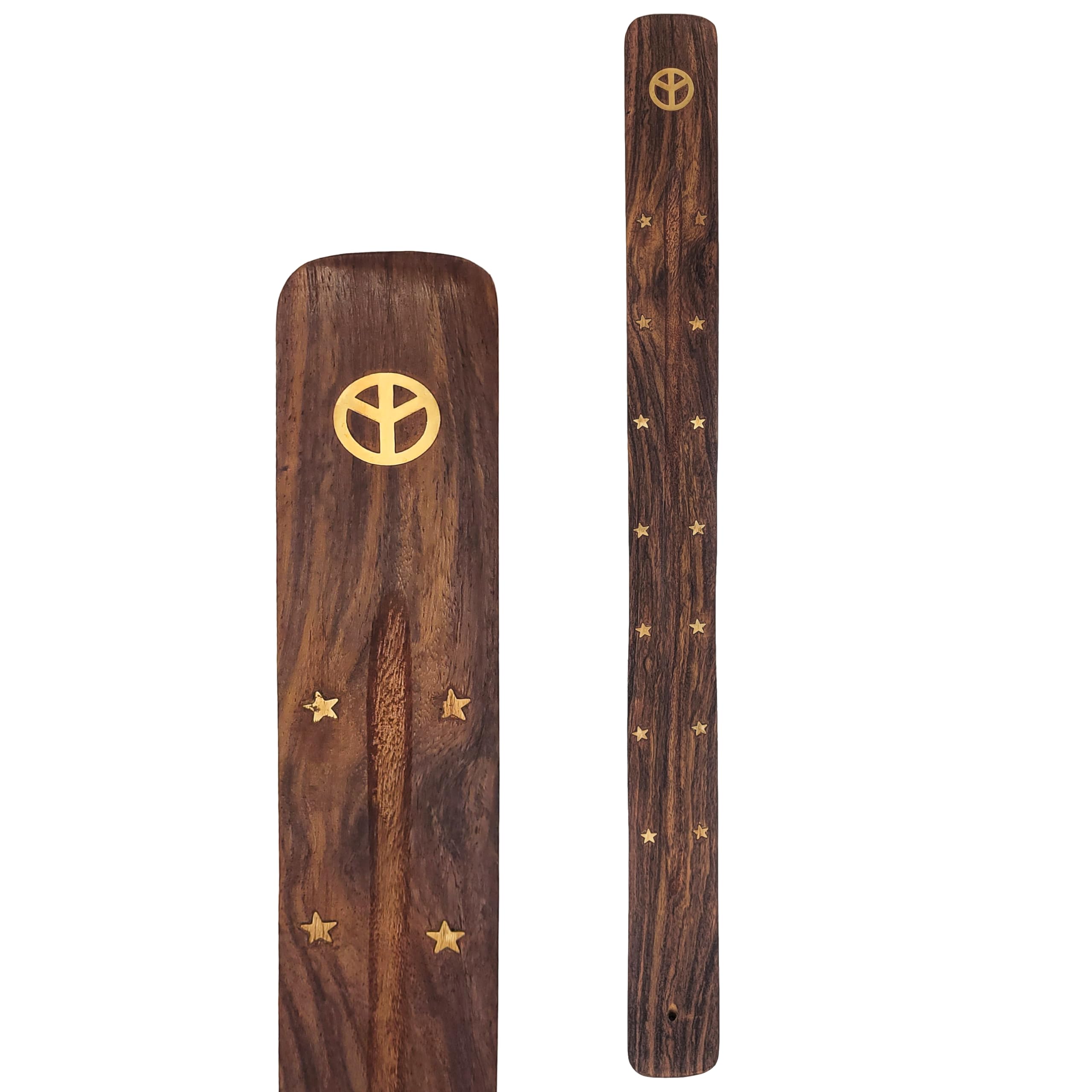 Amazon.com: Jumbo Wooden Incense Stick Holder 18" Long Ash Catcher for ...