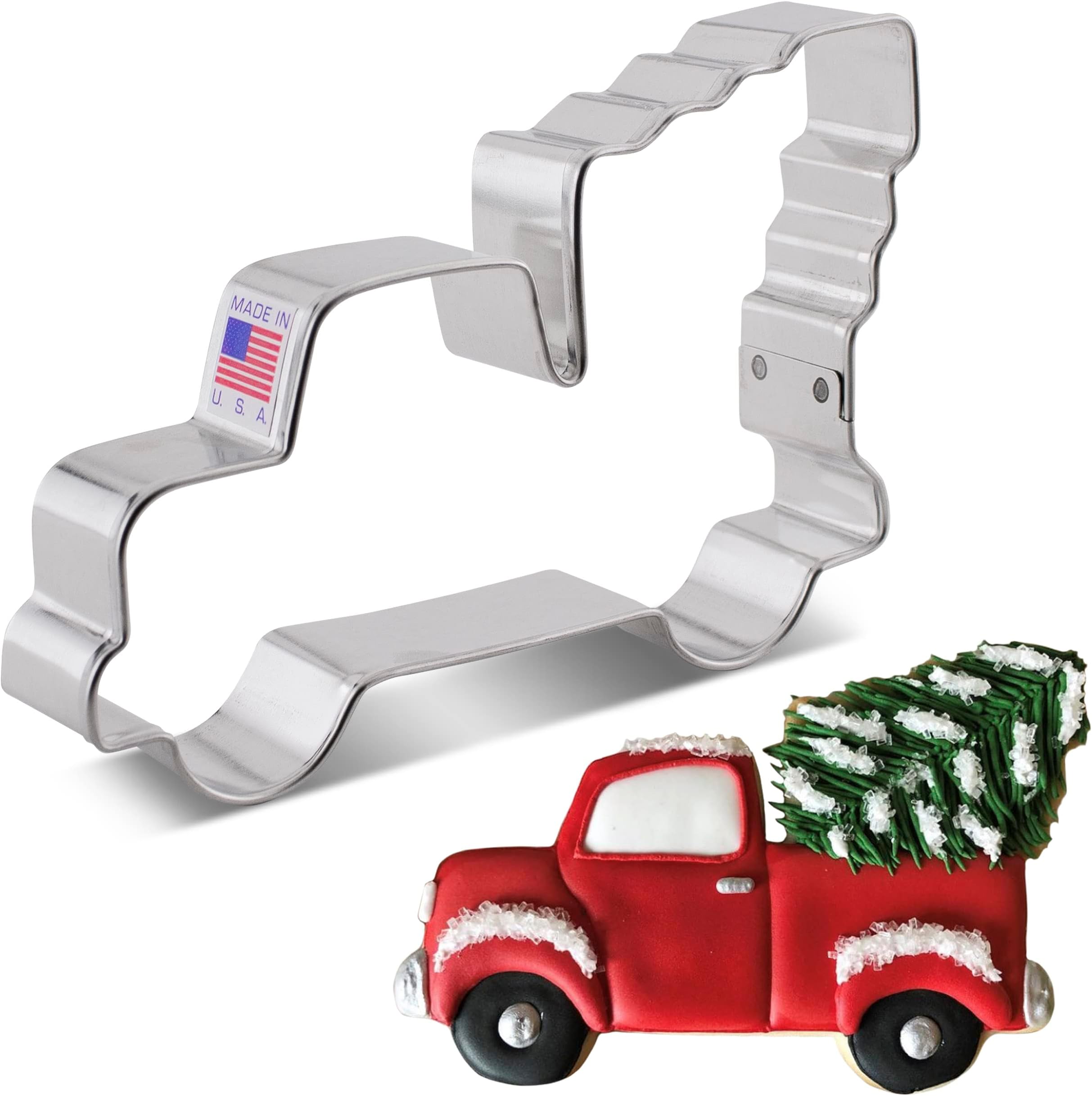 Amazon.com: 4.5 inch Santa Face Cookie Cutter – Stainless Steel: Home ...