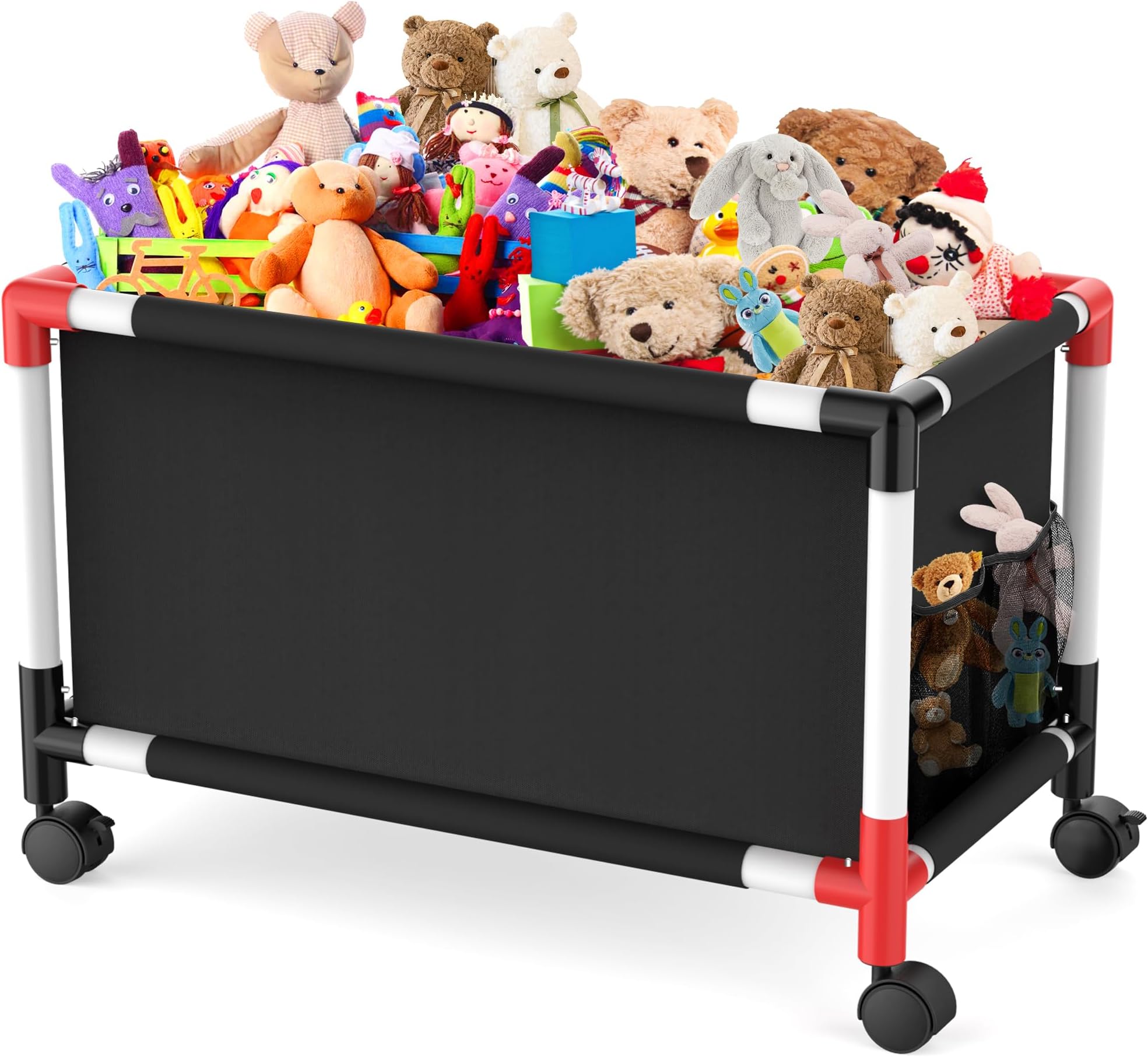Amazon.com: Mabahoo Extra Large Toy Box, Kids Storage Organizers with ...