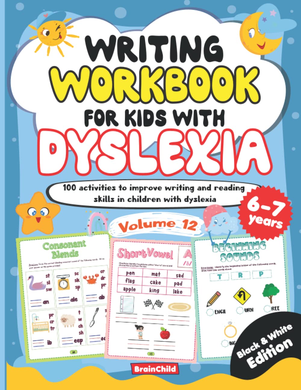 Writing Workbook for Kids with Dyslexia. 100 activities to improve ...