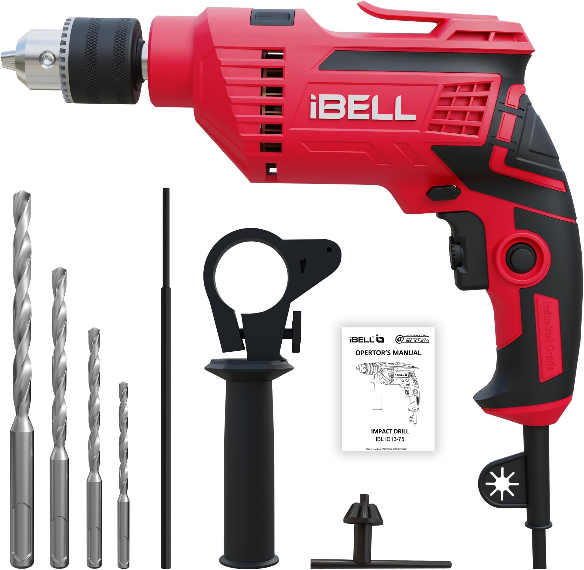 KHADIJA 650 Watt 13mm Power Impact Reverse Forward Rotation Drill ...